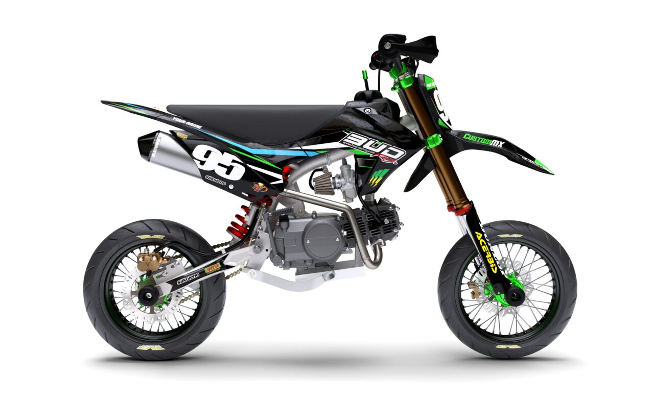 Bud Series Pit Bike Graphics – Custom MX – The Home Of Semi-Custom Graphics
