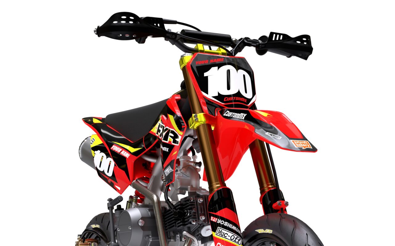 Pitbike Graphic Kits – Custom MX – The Home Of Semi-Custom Graphics