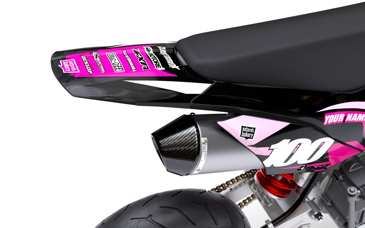 Chemical (Pink) Series Pit Bike Graphics – Custom MX – The Home Of Semi ...