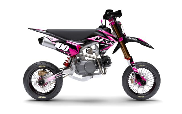 Chemical (Pink) Series Pit Bike Graphics – Custom MX – The Home Of Semi ...