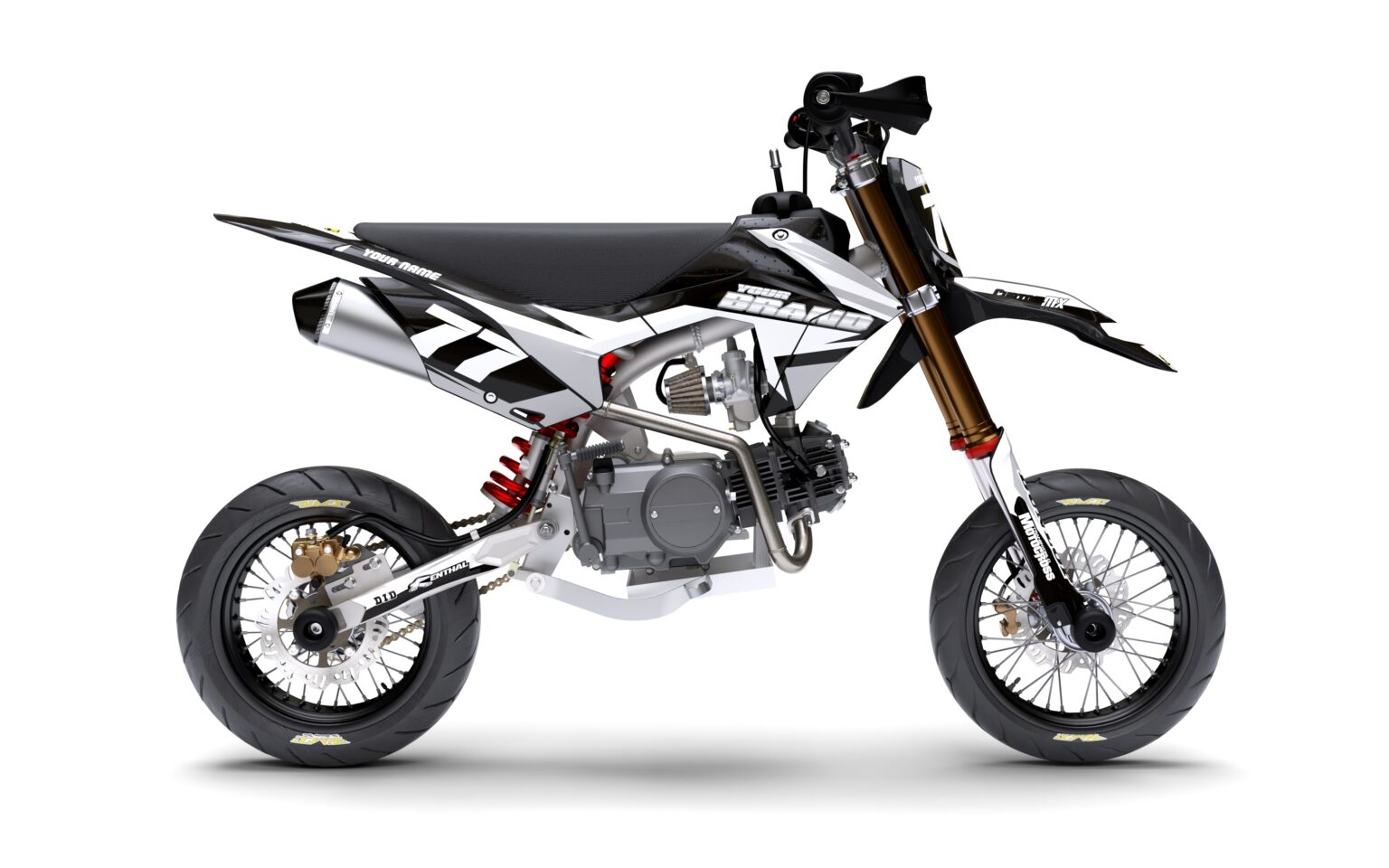 Pitbike Graphic Kits – Custom MX – The Home Of Semi-Custom Graphics