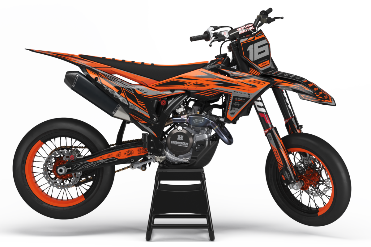 Auckland SERIES – KTM SX/SXF/EXC/EXC-F Graphics Kit – Custom MX – The Home Of Semi-Custom Graphics